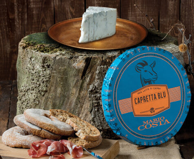 Goat Gorgonzola ~ Capretta Blu – The Cotswold Cheese Company Ltd